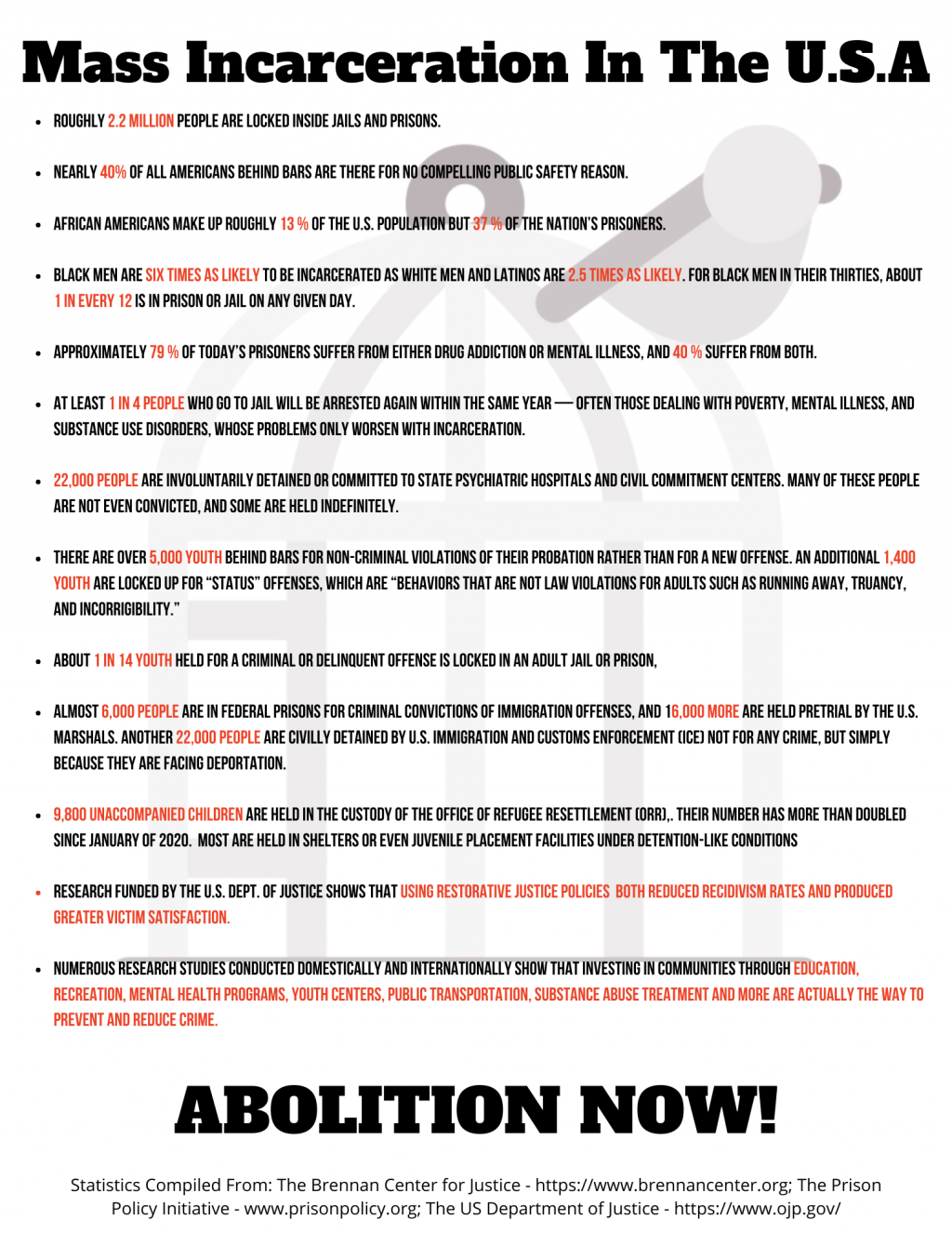 Mass Incarceration in the U.S.A. - Riverwise Magazine