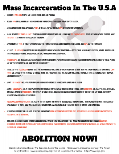 Mass Incarceration in the U.S.A. - Riverwise Magazine